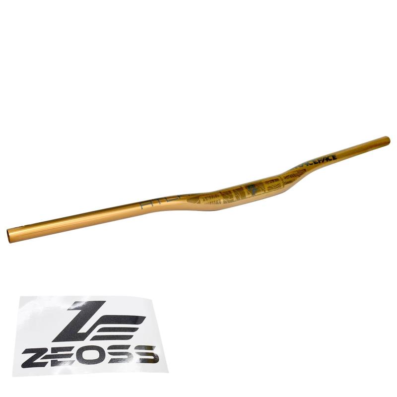 RaceFace Atlas 35 Riser 35 x 820mm Handlebar 20mm Rise Kashmoney with ZEOSS Sticker, RF3141-ZEO- Bar Diameter: 35.0mm- B...