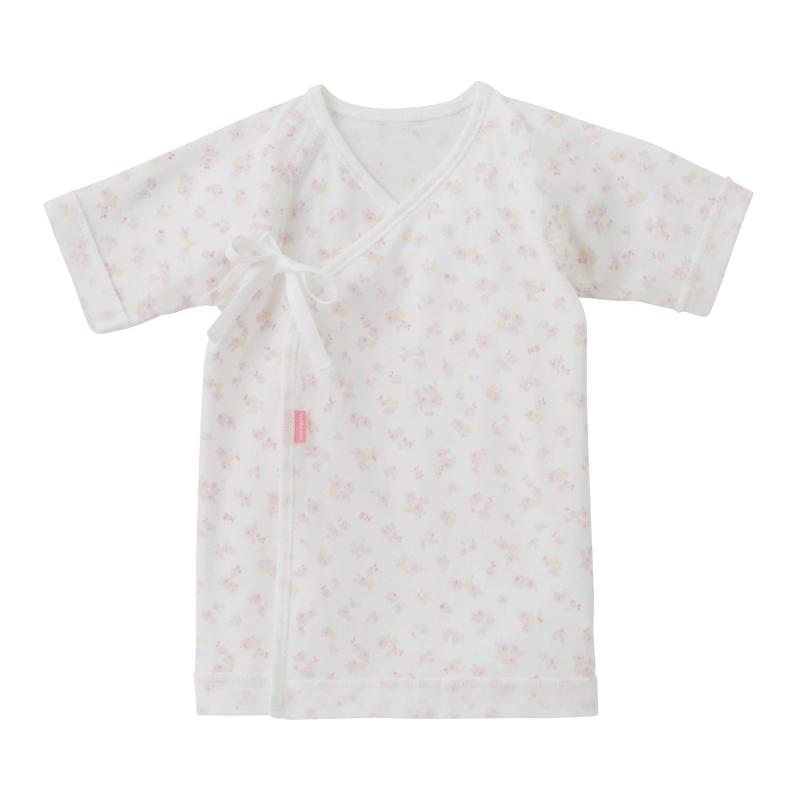 [ミキハウス ホットビスケッツ] 短肌着 男の子 女の子 新生児 ベビー服 子供服 70-2116-492