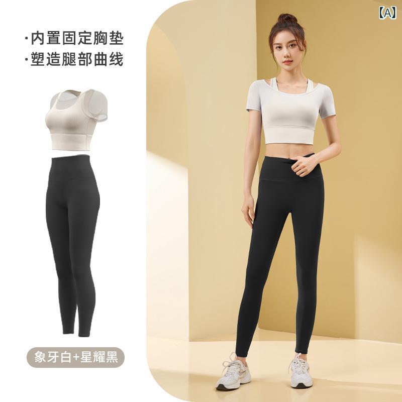 Juyitang メッシュホルターネックスポーツスーツ、 ヌード 感、 痩身、 ブラジャー 不要、 女性 用 ランニングフィットネスヨガウェアソースカテゴリ: 現物製品カテゴリ: セット機能: 吸湿・発汗ブランド: なし適用性別: 女性パタ...