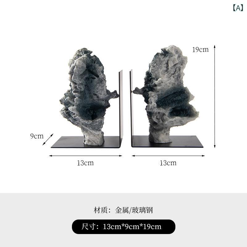 芸 貝 子新 中国 式 禅 意 太 湖 石 書は 山の 石の 本を 遮って、 装飾 品の サンプルの 部屋の 本棚の 柔らかい 装飾 品に 頼って います。材料: 樹脂商品番号: YB-RZ-1752カテゴリー: レジンクラフト梱包: カー...