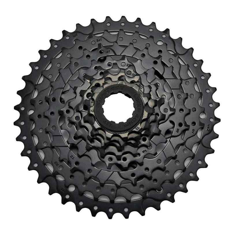 SunRace CSM680 Wide Ratio Cassette 11-40T, 8 Speed, Black, XTE2138- 8-speed (Wide Ratio)- 11-13-15-18-22-28-34-40T Cogs-...