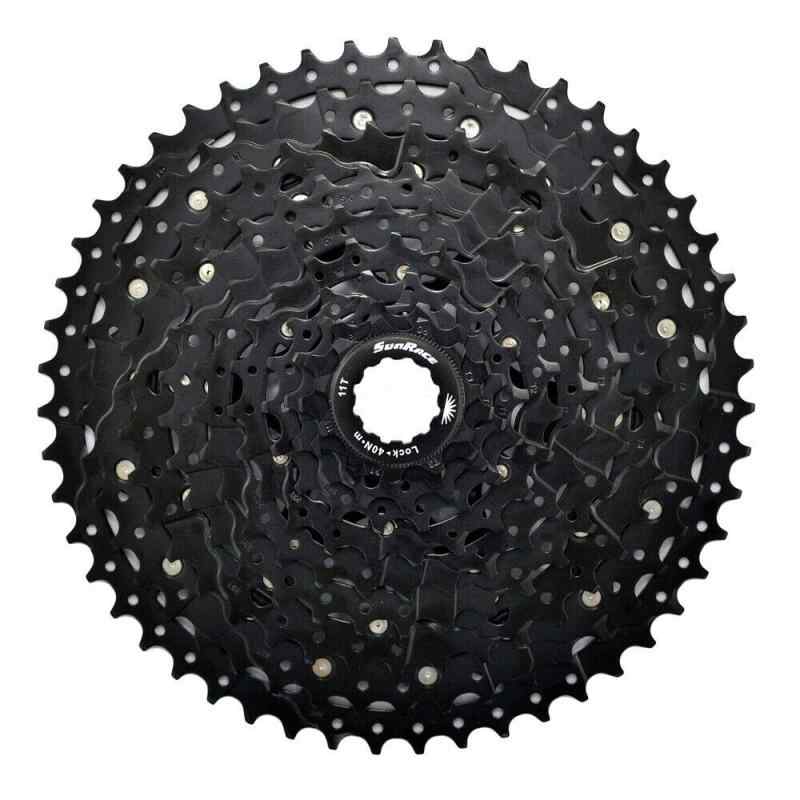 SunRace CSMS3 Wide Ratio Cassette 11-51T, 10 Speed, Black, XTE2192- 10-speed Wide Ratio- 11-13-15-18-23-28-33-39-45-51T ...