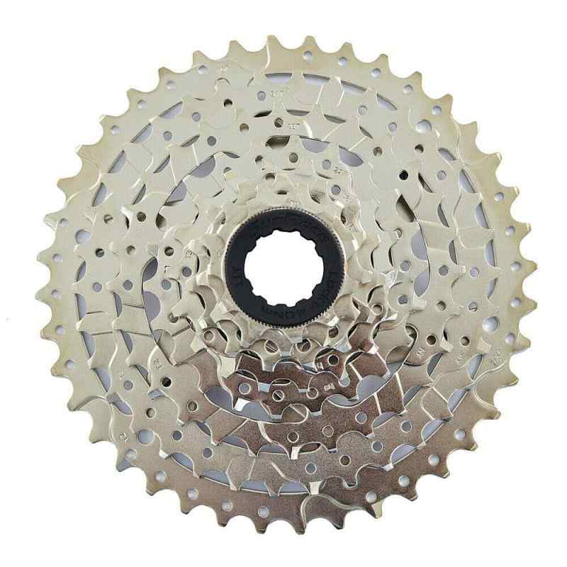 SunRace CSM680 Wide Ratio Cassette 11-40T, 8 Speed, Silver, XTE2142- 11-13-15-18-22-28-34-40T Cogs- Chain Compatibility:...