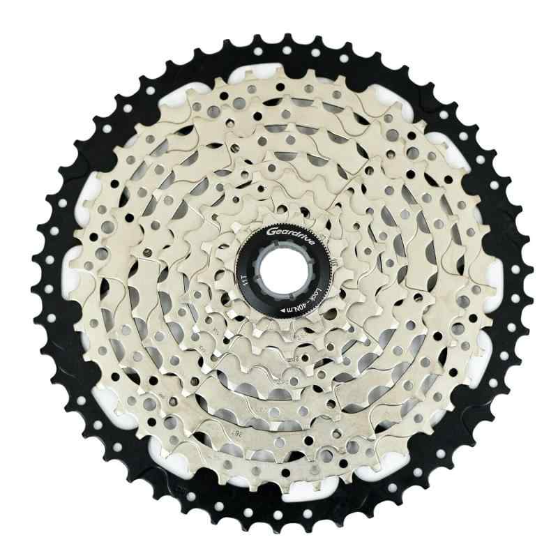 Geardrive GM9-6 Wide Ratio Cassette 11-50T, 9 Speed, GD2583- Massive gear ranges- Smooth stage tooth configuration- Flow...