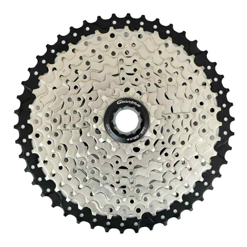 Geardrive GM10-6 Wide Ratio Cassette 11-46T, 10 Speed,GD2584- Massive gear ranges- Smooth stage tooth configuration- Flo...