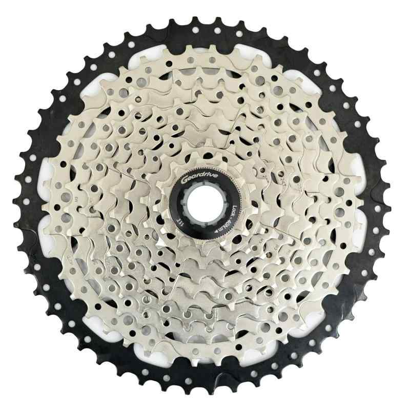 Geardrive GM10-7 Wide Ratio Cassette 11-50T, 10 Speed, GD2585- Massive gear ranges- Smooth stage tooth configuration- Fl...