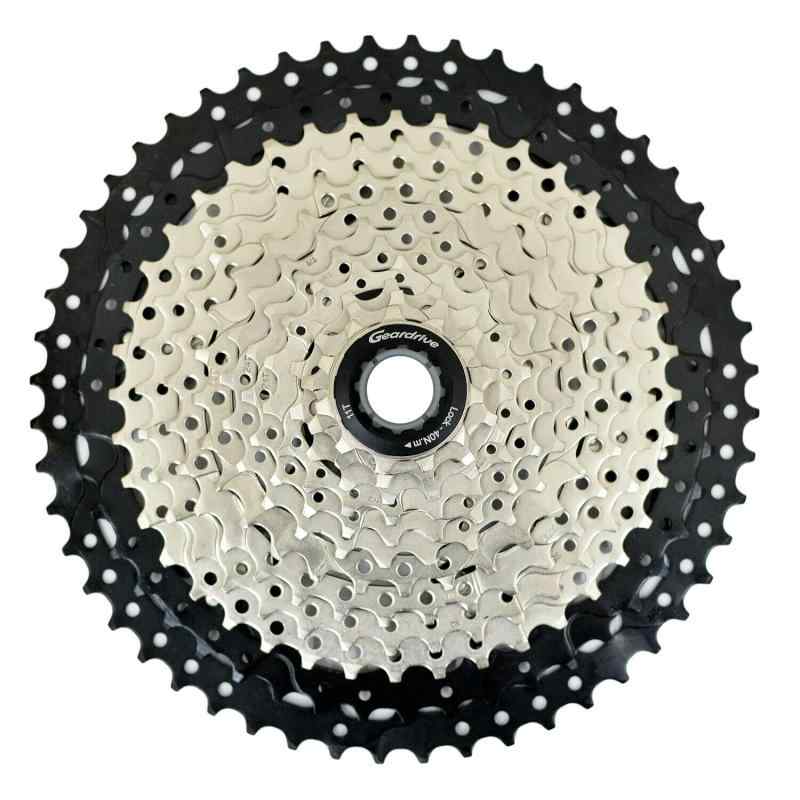 Geardrive GM12-6 Wide Ratio Cassette 11-52T, 12 Speed, GD2589- Massive gear ranges- Smooth stage tooth configuration- Fl...