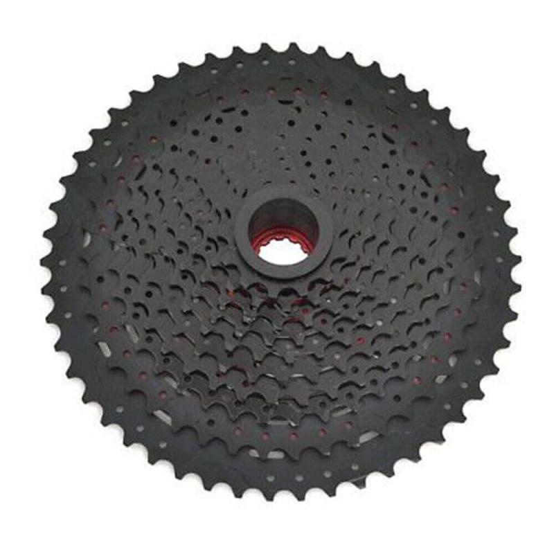 SunRace CSMX80 11-50T 11 Speed Wide Ratio Cassette, Black, XTE1387- High performance 11-speed cassette- 7075 Largest Spr...