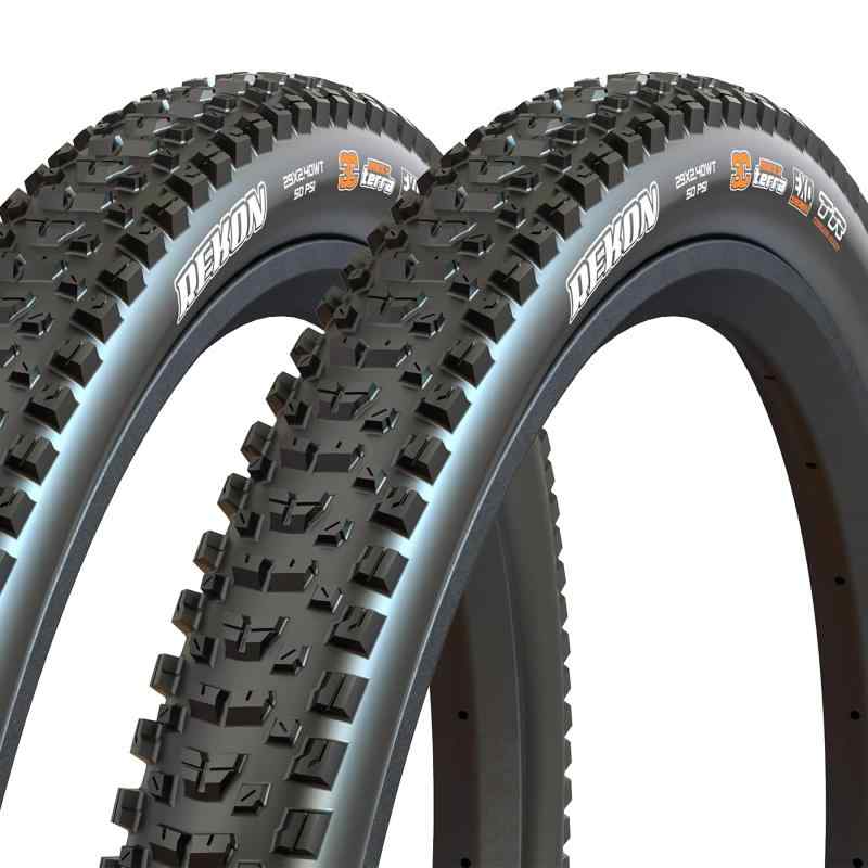 MAXXIS REKON M349RU MTB Folding Tire TR EXO 3C MaxxTerra 29x2.4" Tire, Black, MX2160- Size: 29 x 2.4"- Weight:...