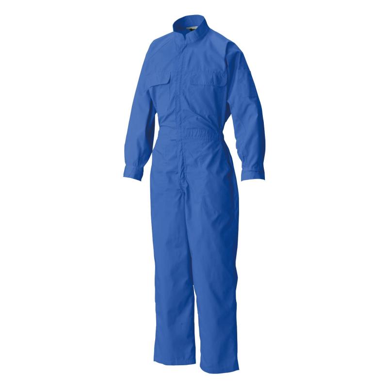 [SHINMEN(シンメン)]つなぎ 7160 オーバーオール 続き服 長袖 8カラー T/C つなぎ服 オールシーズン メンズ 30ブルー 日本 L (日本サイズL相当)SIZE:S ゆき丈:78cm ウエスト:82cm 股上:33cm ...