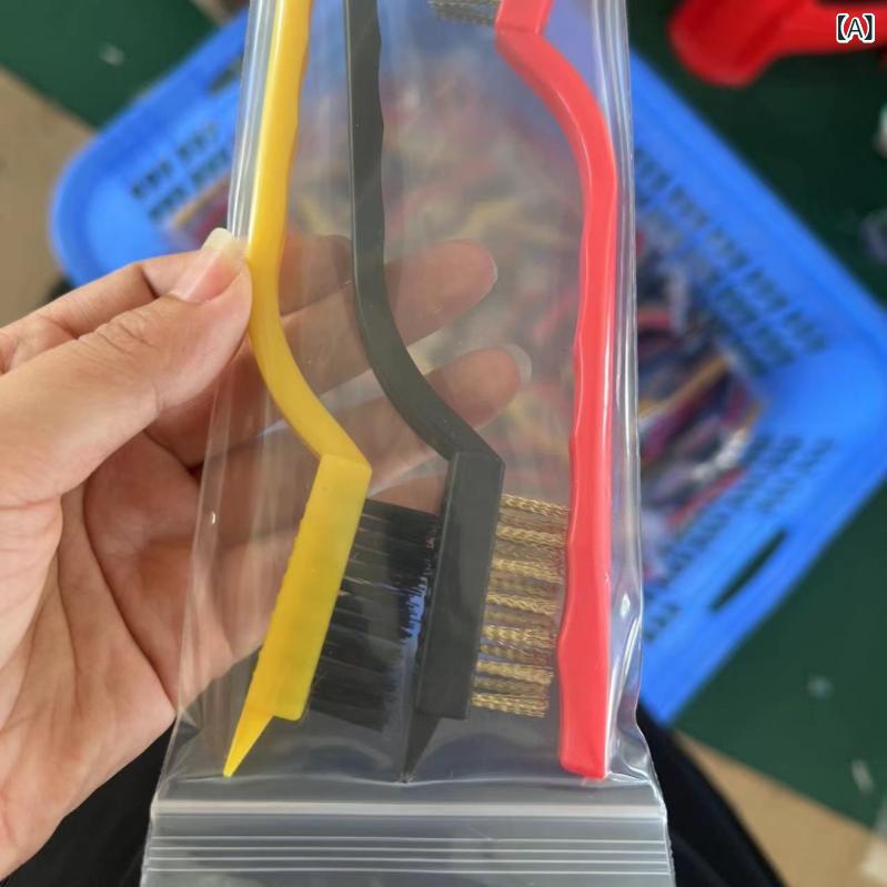 プラスチック 製 掃除 ブラシ 長柄 3 本 セット 家庭 用 隙間 ブラシ レンジ フードの 汚れ 落とし コンロ 掃除 鍋 洗い ツール機能: 掃除とほこりの除去製品カテゴリー: ガスストーブブラシブランド: CHENG BO BRUS...