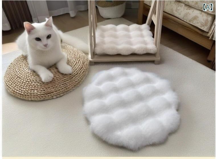 猫の 睡眠 マット 猫の 巣 マット ウサギの ぬいぐるみの 丸い 犬の 巣と 毛布の 秋冬 保温 クッション ペット 用品材質: 布類産地: その他輸入ですか: いいえ製品カテゴリ: シートクッション貨物番号: 02ブランド: 12特許の...