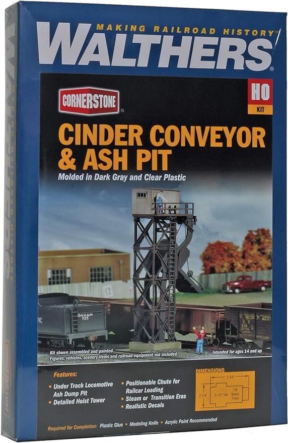 【中古】【輸入品・未使用】Walthers Cornerstone Series Kit HO Scale Cinder Conveyor & Ash Pit【メーカー名】Walthers%カンマ% Inc.【メーカー型番】933-3181...