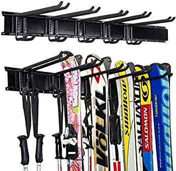 【中古】【輸入品・未使用】Ultrawall スキー用ウォールラック、スノーボード5枚用壁掛けラック、自宅／ガレージ スキー用収納マウント 最大耐荷重300ポンド【メーカー名】Ultrawall【メーカー型番】8542013317【ブランド...
