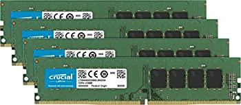 【中古】【輸入品・未使用】Crucial [Micron製] DDR4 デスク用メモリー 8GB x 4 ( 2400MT/s / PC4-19200 / 288pin / DR x8 ) CT4K8G4DFD824A【メーカー名】Cruc...