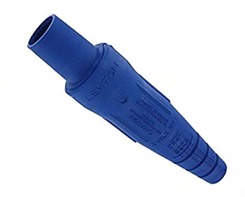 【中古】【輸入品・未使用】Leviton 16-seriesテーパ鼻取り外し可能???cam-typeコネクター???メスプラグ???CONTACTとInsulator???with Double Set Screw Termination...