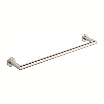 【中古】【輸入品・未使用】(Nickel) - Ginger 4603/SN Kubic 60cm Towel Bar with Plain Rosette%カンマ% Satin Nickel【メーカー名】Your Other Wareho...