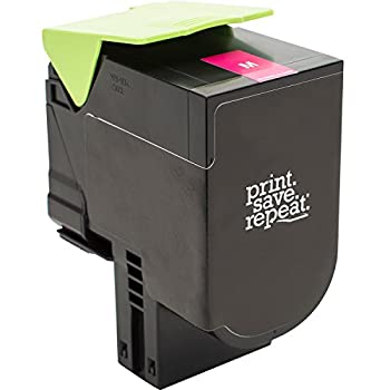 【中古】【輸入品・未使用】Print.Save.Repeat. Lexmark 71B1HM0 マゼンタ 高収率 再生トナーカートリッジ CS417 CS517 CX417 CX517用 [3%カンマ%500ページ]【メーカー名】Print...