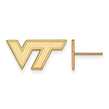 【中古】【輸入品・未使用】Virginia Tech Extra Small ( 3?/ 8インチ)ポストイヤリング( 10?Kホワイトゴールド)【メーカー名】LogoArt【メーカー型番】1Y069VTE【ブランド名】Logo Art【商...