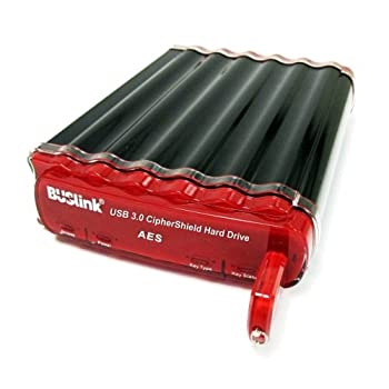 【中古】【輸入品・未使用】2TB USB 3.0 Ciphershield 128BIT Aes Encryption Nist Certified by BUSlink [並行輸入品]【メーカー名】【メーカー型番】CSC-2T-U3【ブラ...