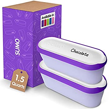 【中古】【輸入品・未使用】SUMO 自家製アイスクリーム容器:食器洗い機対応タブ 1.5クォート(2パック、パープル)【メーカー名】SUMO【メーカー型番】XN-HSJW-3NGU-B【ブランド名】SUMO【商品説明】SUMO 自家製アイス...