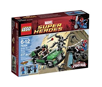 【中古】【輸入品・未使用】レゴ　スーパーヒーローズ☆ Spider-Cycle Chase 76004　並行輸入品【メーカー名】レゴ【メーカー型番】6024705【ブランド名】レゴ(LEGO)【商品説明】レゴ　スーパーヒーローズ☆ Spid...