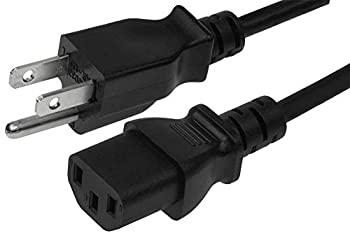 【中古】【輸入品・未使用】25フィート(7.6メートル) 14AWG 高耐久 3ピンモニター (ユニバーサル電源コード) コンピューター電源コード 25フィート (7.6m) 3コンダクター (IEC320 C13 - NEMA 5-15P...
