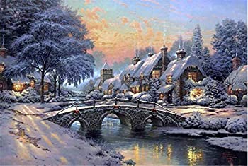 【中古】【輸入品・未使用】PROW 木製パズル ジグソーパズル 1000ピース 冬の風景 油絵 パズル おもちゃ 大人用仕上げ サイズ 3020インチ 最高のホームデコレーション(冬)【メーカー名】PROWR【メーカー型番】【ブランド名】P...
