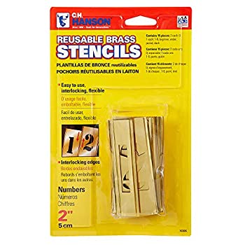 【中古】【輸入品・未使用】C. H. Hanson10305Numeral Stencil Set-2%ダブルクォーテ% NUMBER STENCILS (並行輸入品)【メーカー名】C. H. Hanson【メーカー型番】10305【ブラン...