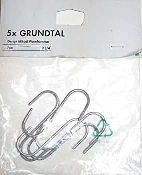 【中古】【輸入品・未使用】IKEA GRUNDTAL 5?pc Sフックハンガー???2.75?%ダブルクォーテ% [並行輸入品]【メーカー名】Ikea【メーカー型番】FBA_B003UBG10E【ブランド名】IKEA (イケア)【商品説明...