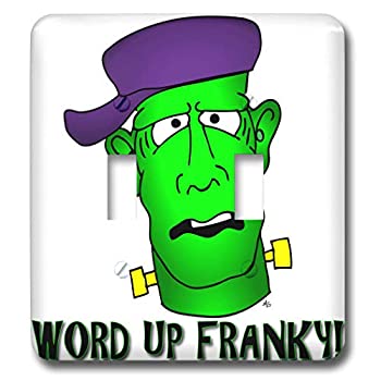 【中古】【輸入品・未使用】3drose LLC lsp _ 24079?_ 2?Frankenstein Rap Word Up Franky 1?on透明、ダブル切り替えスイッチ【メーカー名】3D Rose (Home Improveme...