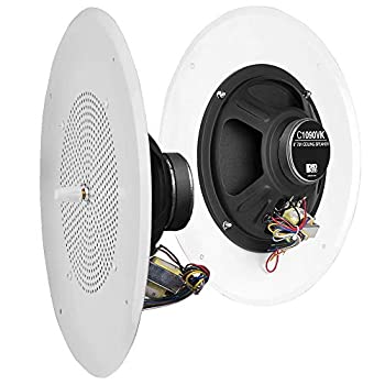 【中古】【輸入品・未使用】OSD Audio C1090VK 8-inch 70V Commercial In-Ceiling スピーカー with Built-In Volume Control%カンマ% White 【並行輸入品】【メー...
