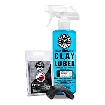 【中古】【輸入品・未使用】Chemical Guys CLY _ KIT _ 2?Medium DutyクレイバーとLuber合成潤滑剤キット( 16?oz ) ( 2?Items ) ブラック CLY_KIT_1【メーカー名】Chemic...