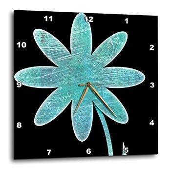 【中古】【輸入品・未使用】3dRose DPP_50657_2 ターコイズフラワー 楽しいフローラルアート壁掛け時計 13 x 13インチ【メーカー名】3dRose【メーカー型番】dpp_50657_2【ブランド名】3dRose【商品説明】...