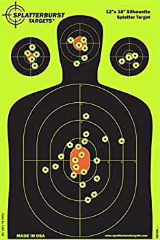 【中古】【輸入品・未使用】Splatterburstターゲット&nbsp;&ndash;&nbsp;12&nbsp;x18インチ&nbsp;&ndash;&nbsp;シルエット　反射性シューティングターゲット&nbsp;&ndash;&nb...