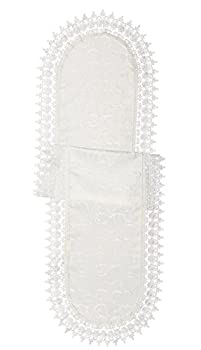 【中古】【輸入品・未使用】(36cm x 140cm%カンマ% Ivory) - Flower Bow Vintage Design Table Runner 36cm x 140cm Colour ivory【メーカー名】Violet L...