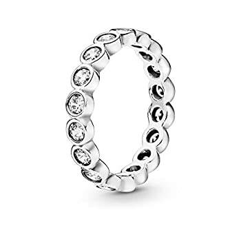 【中古】【輸入品・未使用】Pandora Jewelry Band of Stone キュービックジルコニア リング スターリングシルバー サイズ8.5【メーカー名】PANDORA【メーカー型番】190942CZ-58【ブランド名】PAND...