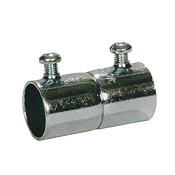 【中古】【輸入品・未使用】Morris Products 14902 EMT Set Screw Coupling%カンマ% Steel%カンマ% 1 Trade Size (Pack of 10) by Morris【メーカー名】【メーカ...