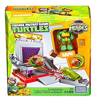【中古】【輸入品・未使用】[メガブロック]Mega Bloks Teenage Mutant Ninja Turtles HalfShell Heroes Cookie Factory Battle DMW49 [並行輸入品]【メーカー名】...