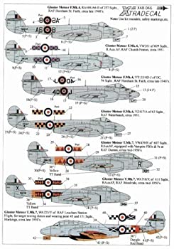 【中古】【輸入品・未使用】Gloster Meteor F.4 and T.7 (1/48 decals%カンマ% XtraDecal 48046) by XtraDecal [並行輸入品]【メーカー名】XtraDecal【メーカー型番】【...