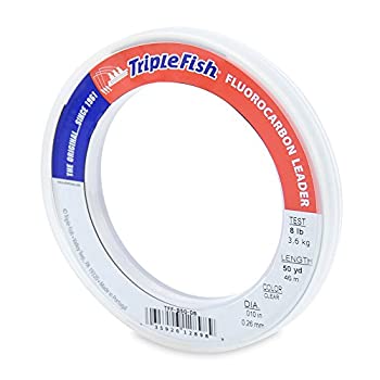 【中古】【輸入品・未使用】トリプル魚8?lbテストFluorocarbon引出線釣りライン、クリア、0.26?MM / 50?yd【メーカー名】American Fishing Wire【メーカー型番】TFF-B50-08【ブランド名】Tr...