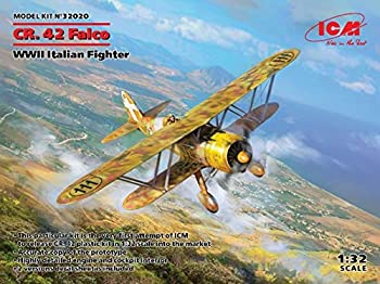 【中古】【輸入品・未使用】ICM 1/32 イタリア空軍 フィアット CR.42 ファルコ プラモデル 32020【メーカー名】アイシーエム【メーカー型番】32020【ブランド名】アイシーエム【商品説明】ICM 1/32 イタリア空軍 フィ...