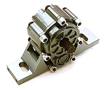 【中古】【輸入品・未使用】Integy RC Model Hop-ups C26996GUN Realistic Alloy Transfer Case 12T/24T DIY Gearbox Kit for 1/14 Trucks W=5...