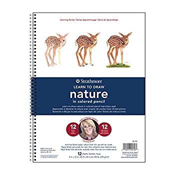【中古】【輸入品・未使用】Strathmore Learning Series - Nature In Colored Pencil-12 Sheets【メーカー名】Strathmore【メーカー型番】25-753【ブランド名】Strath...