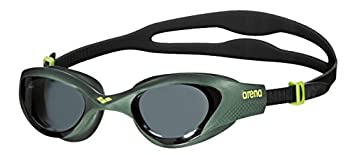 【中古】【輸入品・未使用】(One Size%カンマ% smoke-deep green-Black) - Arena Unisex 'The One' Swimming Goggles【メーカー名】Arena North America【...