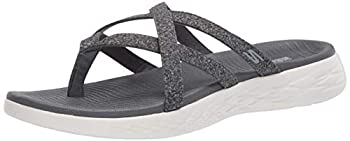 【中古】【輸入品・未使用】Skechers レディース On The Go 600 上品 フラットサンダル US サイズ: 5 カラー: グレー【メーカー名】Skechers【メーカー型番】140004【ブランド名】SKECHERS(スケッ...