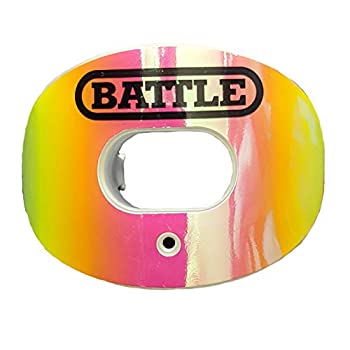 【中古】【輸入品・未使用】バトル玉虫色の酸素マウスガード (クロームイエロー/レッド)【メーカー名】BATTLE SPORTS SCIENCE【メーカー型番】【ブランド名】Battle Sports Science【商品説明】バトル玉虫色の...