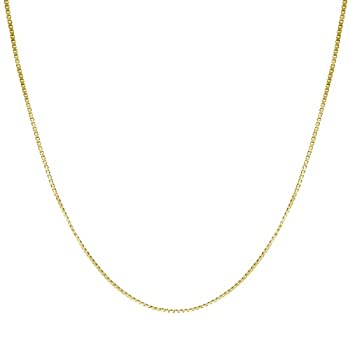 【中古】【輸入品・未使用】14K純金0.7 mmボックスチェーンネックレス 16インチ &ndash; 30インチ【メーカー名】Honolulu Jewelry Company【メーカー型番】ADSMBX【ブランド名】Honolulu Je...