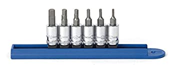 【中古】【輸入品・未使用】GEARWRENCH 6 Pc. 1/4%ダブルクォーテ% Drive Hex Bit Socket Set%カンマ% Metric - 80321 141[並行輸入]【メーカー名】GearWrench【メーカー型...