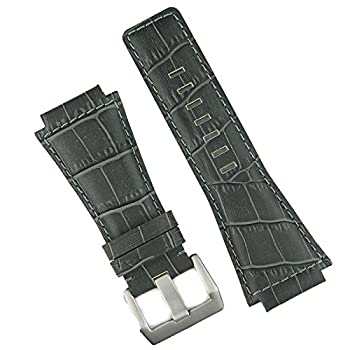 【中古】【輸入品・未使用】B & Rバンド交換ベルとロスbr01?br03グレーGatorレザー腕時計バンドストラップ???Medium長【メーカー名】B and R Bands【メーカー型番】BR094STD【ブランド名】B and R ...